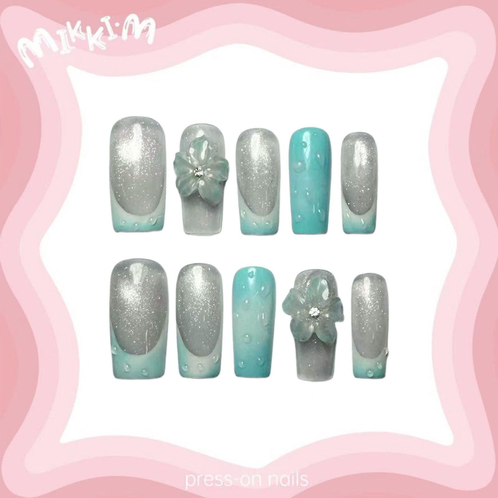 Blue Crystal Wave – MIKKI